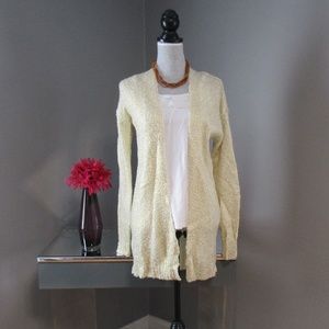 ruby moon | Sweaters | New Anthropologie Ruby Moon Ivory Gold Cardigan ...